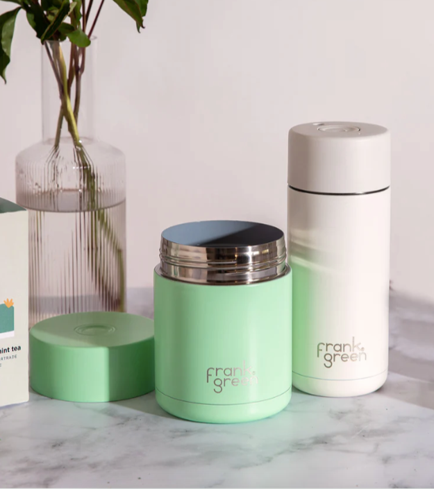 FRANK GREEN Insulated Food Container 475mL - Mint | Oak & Haven