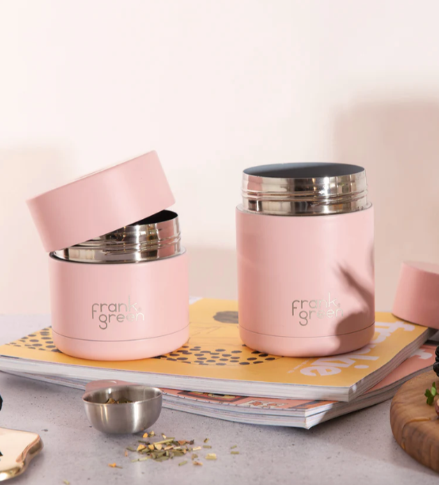 FRANK GREEN Insulated Food Container 475mL - Blushed | Oak & Haven